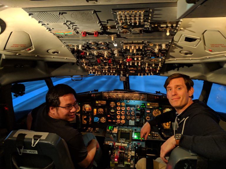Flying the Delta Flight Museum 737-200 Simulator – Takeoff Junkie